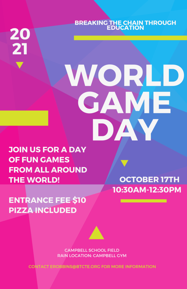 World Game Day Campbell Elementary School